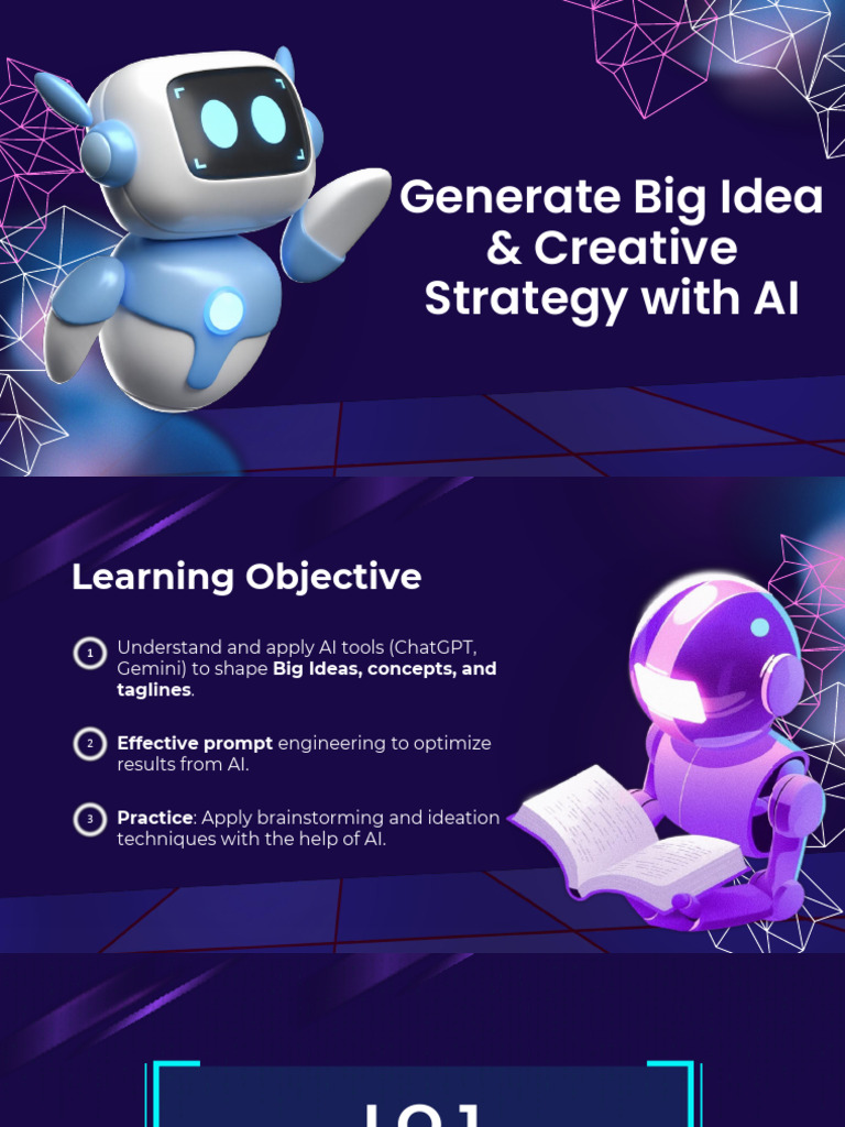 AI Short Course - Module 2 - Big Idea & Tagline | PDF | Artificial Intelligence | Intelligence ...