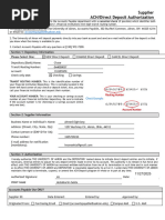 Bank of America Direct Deposit Form | PDF | Banks | Transaction Account