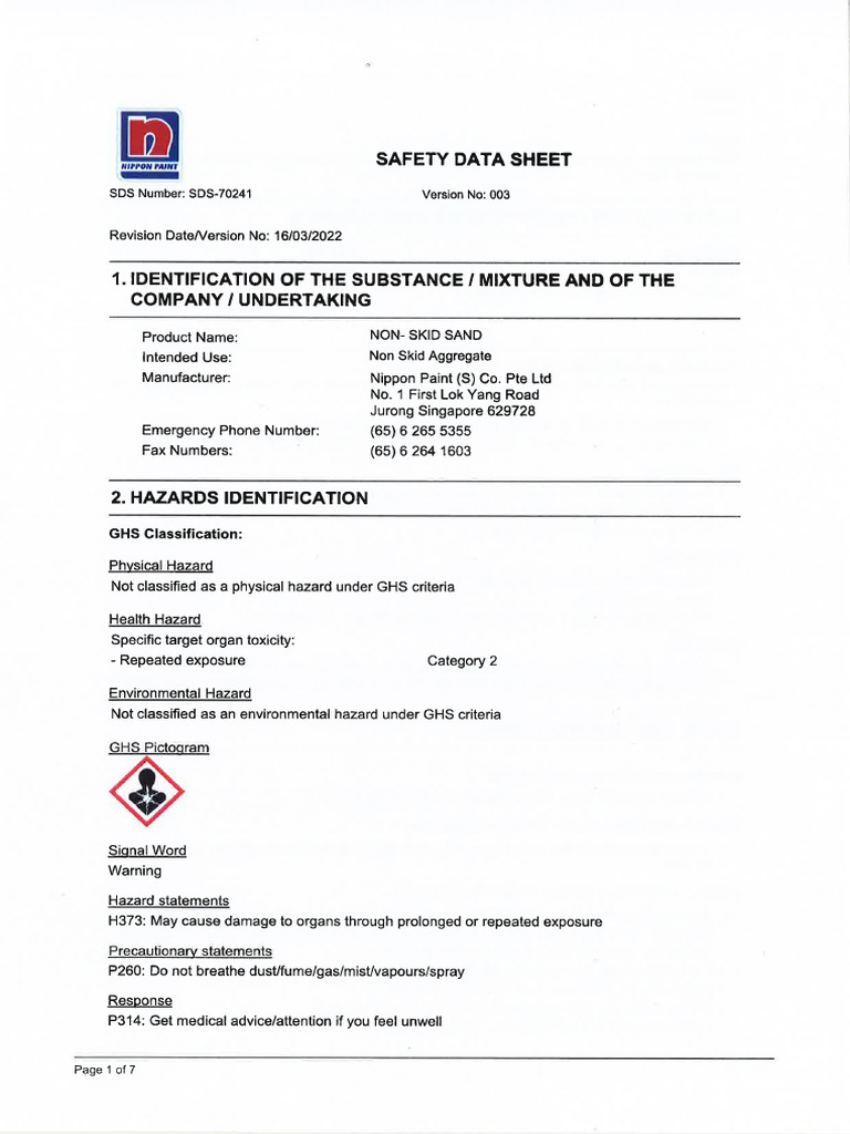 Non Skid Sand | PDF