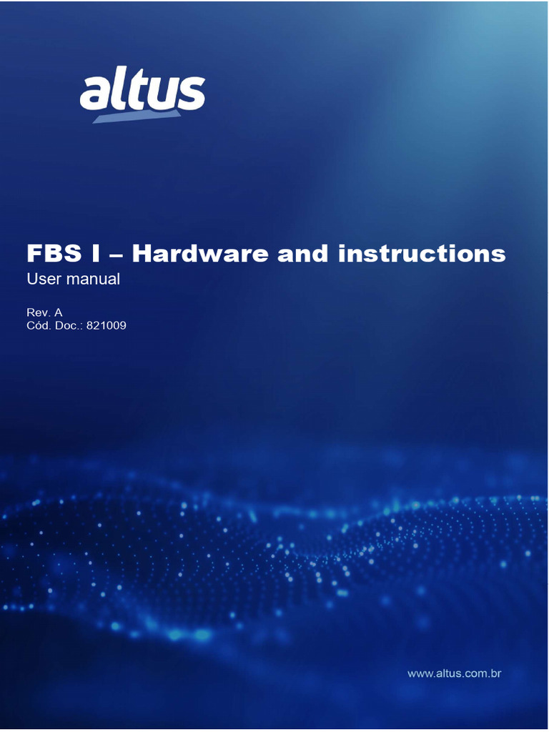 Fbs Series User Manual - Part I | PDF | Programmable Logic Controller ...