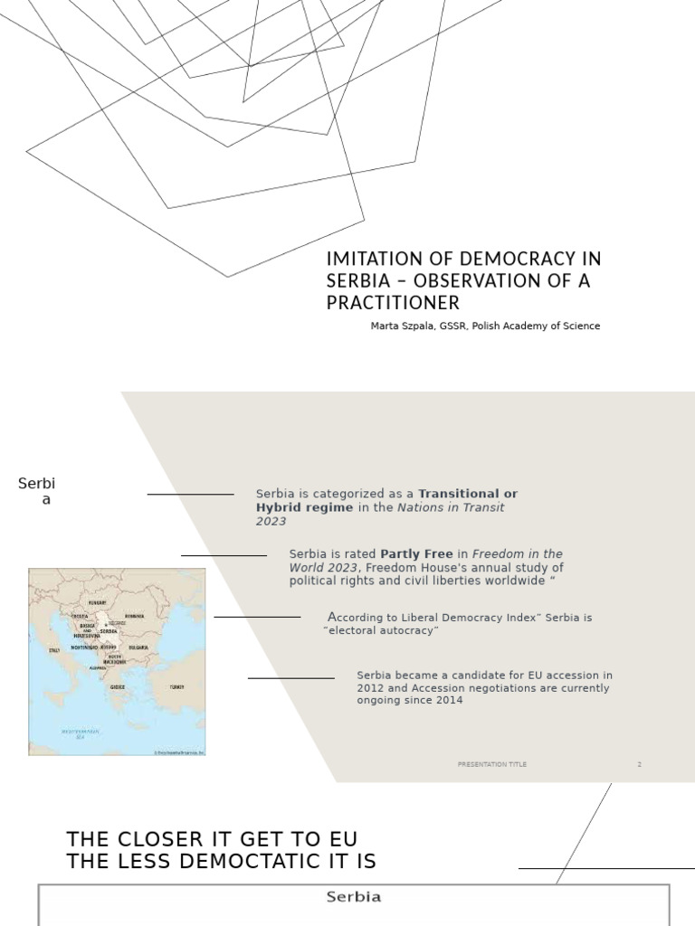 The Political System of Serbia Democratic Transformation | PDF ...