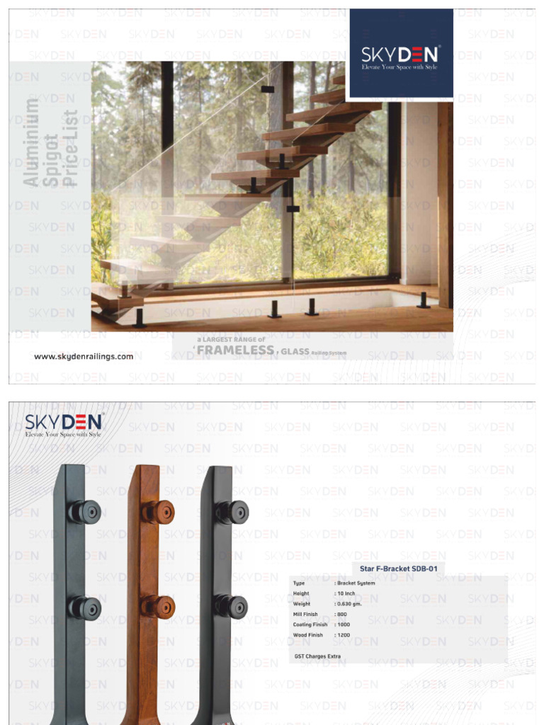 Skyden New Spigot Price List | PDF
