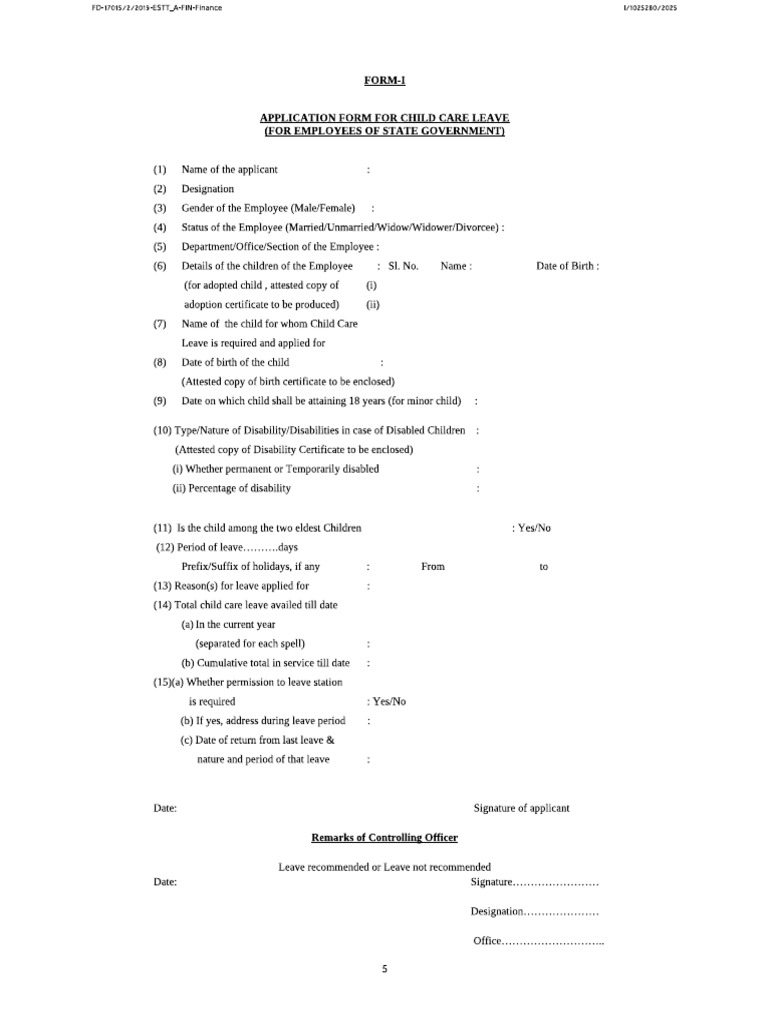 CCL Application Form New Format | PDF