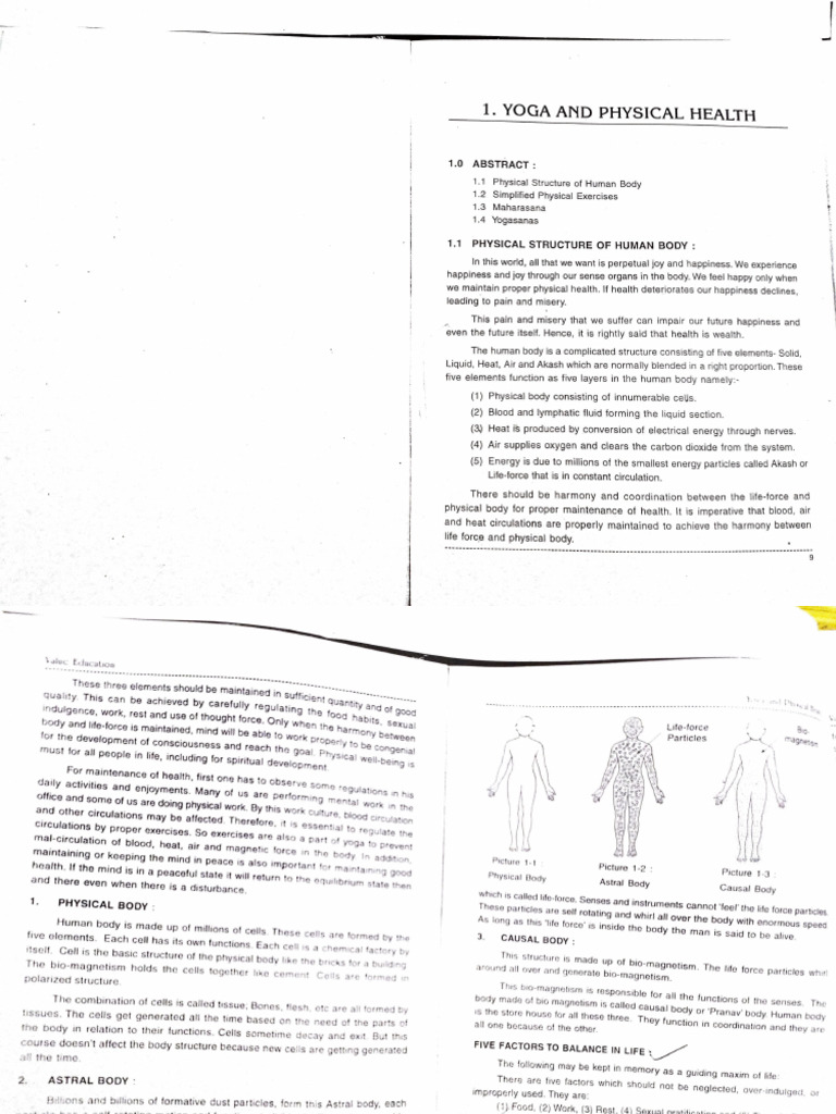 Yoga Material | PDF