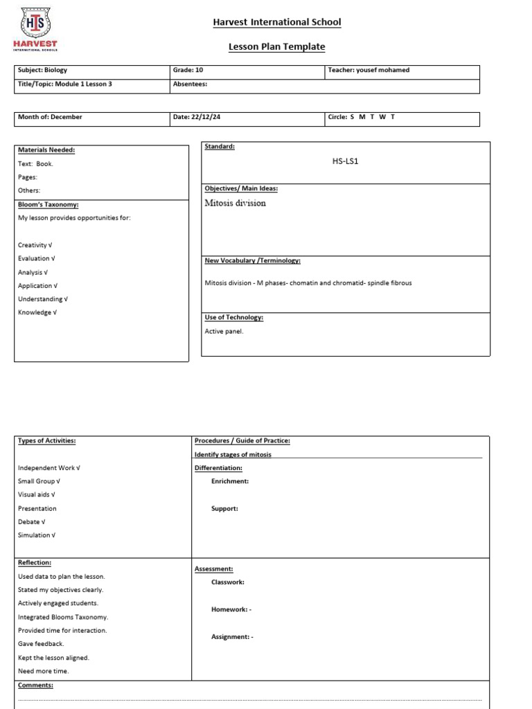 4.lesson Plan G10 Week 5 | PDF | Lesson Plan | Simulation