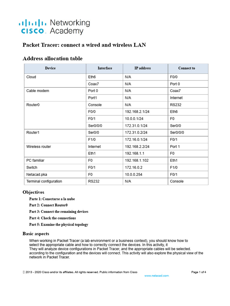 Wired and Wireless LAN Setup Guide | PDF | Computer Network | Router ...