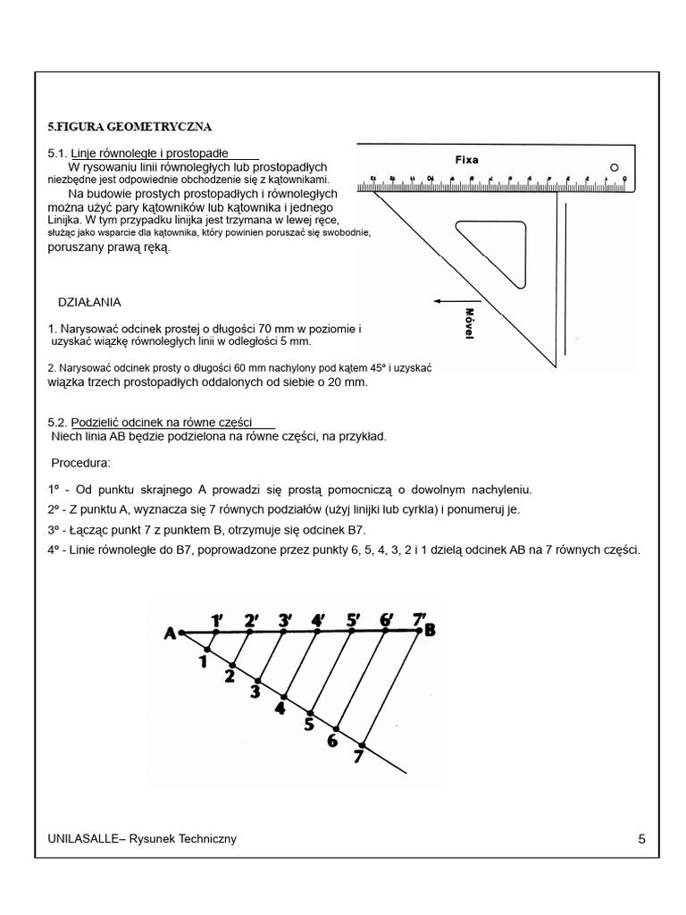 Rysunek Techniczny Prostych | PDF