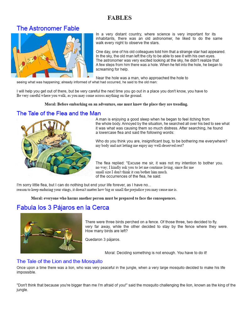 10 Fables and 10 Myths With Images | PDF | Sheep