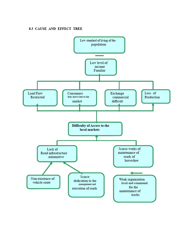 Cause-And-Effect Tree | PDF | Road | Infrastructure