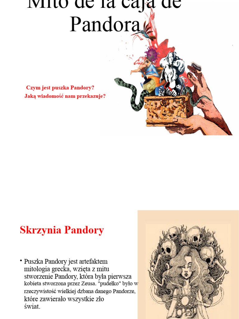 Pudełko Pandory Prezentacja | PDF