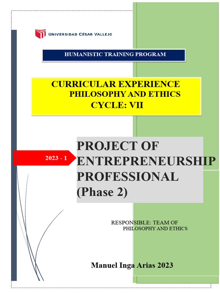 Professional Entrepreneurship Project - Phase 2 | PDF | Chess Openings ...