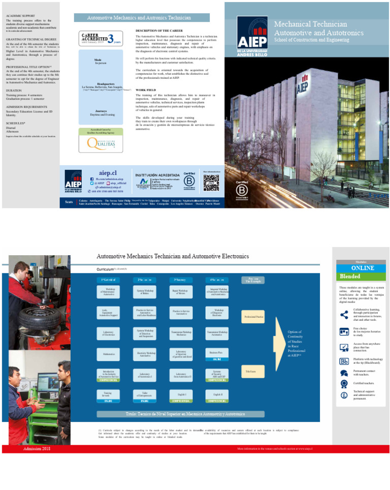Automotive Mechanics Technician Program | PDF | Auto Mechanic