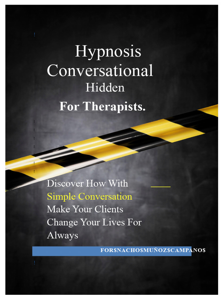 Conversational Hypnosis for Therapists | PDF | Hypnosis | Mind