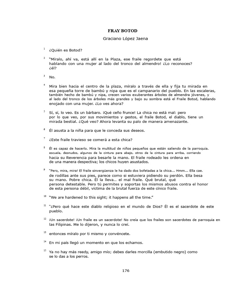 Fraile Botod PDF | PDF