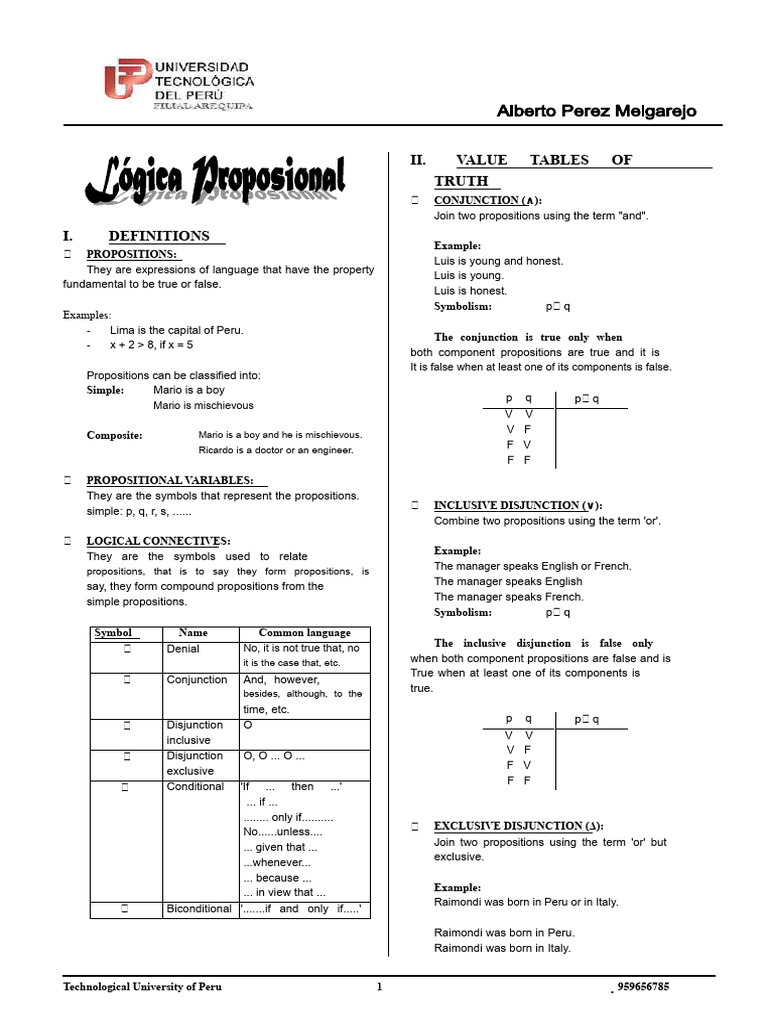 Propositional Logic I | PDF | Cost Of Living | Boolean Algebra