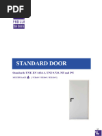 Halspan FD60 Fire Door Technical Manual | PDF | Door | Plywood