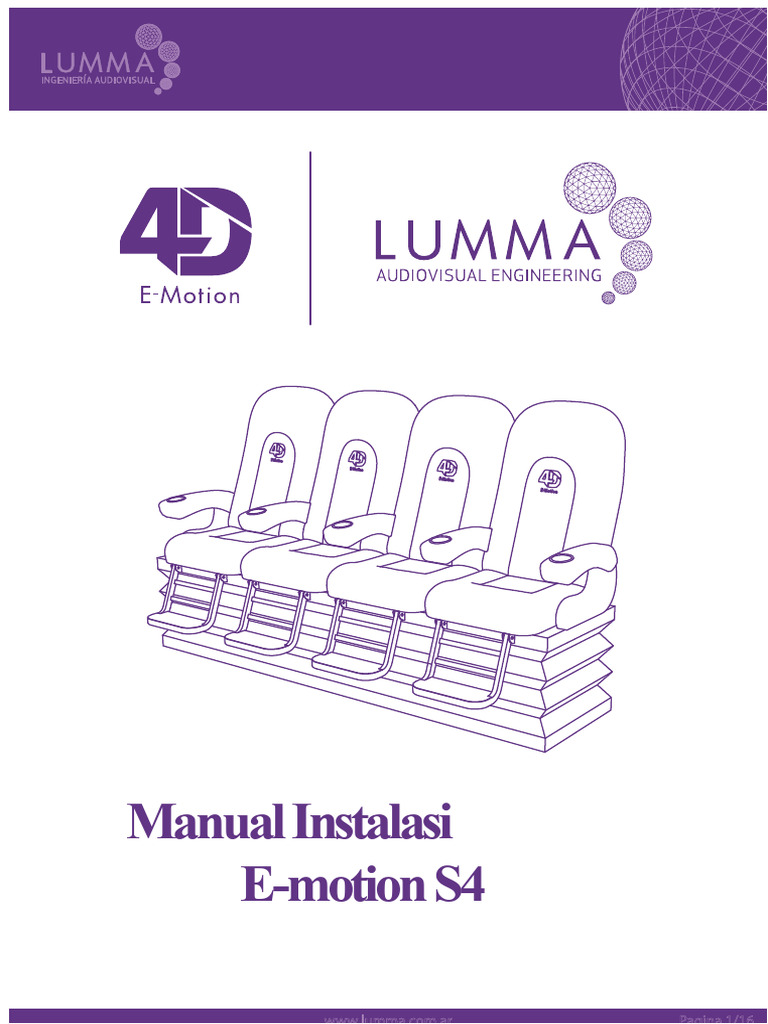 Manual Instalasi 4D E-Motion | PDF