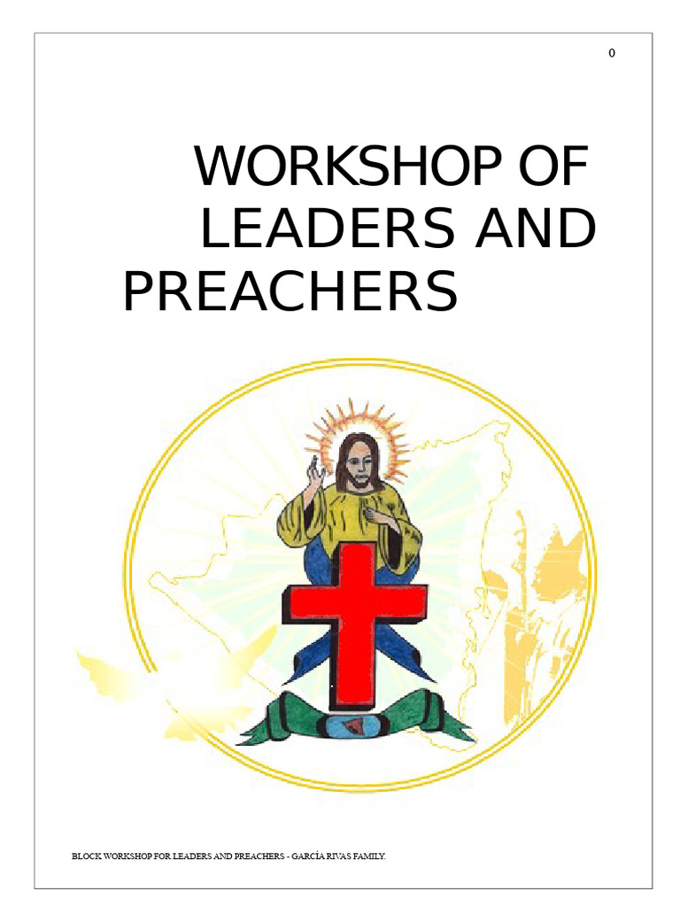 Leaders and Preachers Workshop Guide | PDF | Jesus | Salvation
