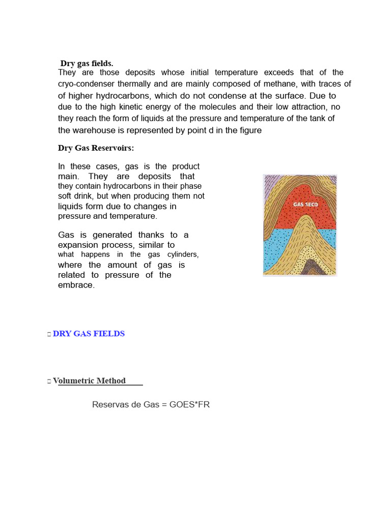Dry Gas Edited | PDF | Petroleum Reservoir | Gases