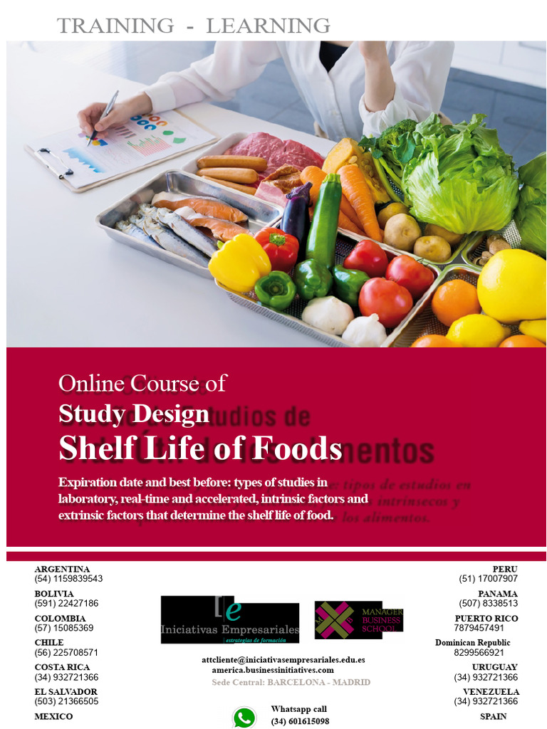 Studies On Shelf Life of Foods | PDF | Food Preservation | Microorganism