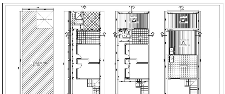 Architectural Walls Doors Hatching | PDF | Buildings And Structures ...