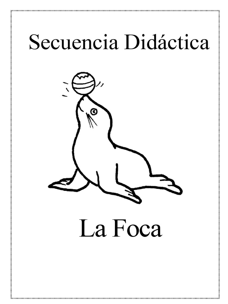 Secuencia Didáctica: La Foca en Clase | PDF | Literatura | Color