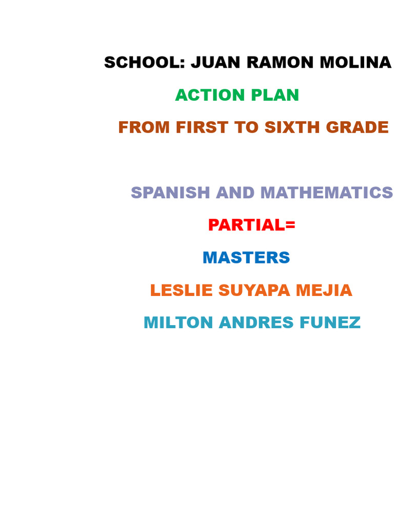 Remedial Activities Plan | PDF | Reading Comprehension | Learning