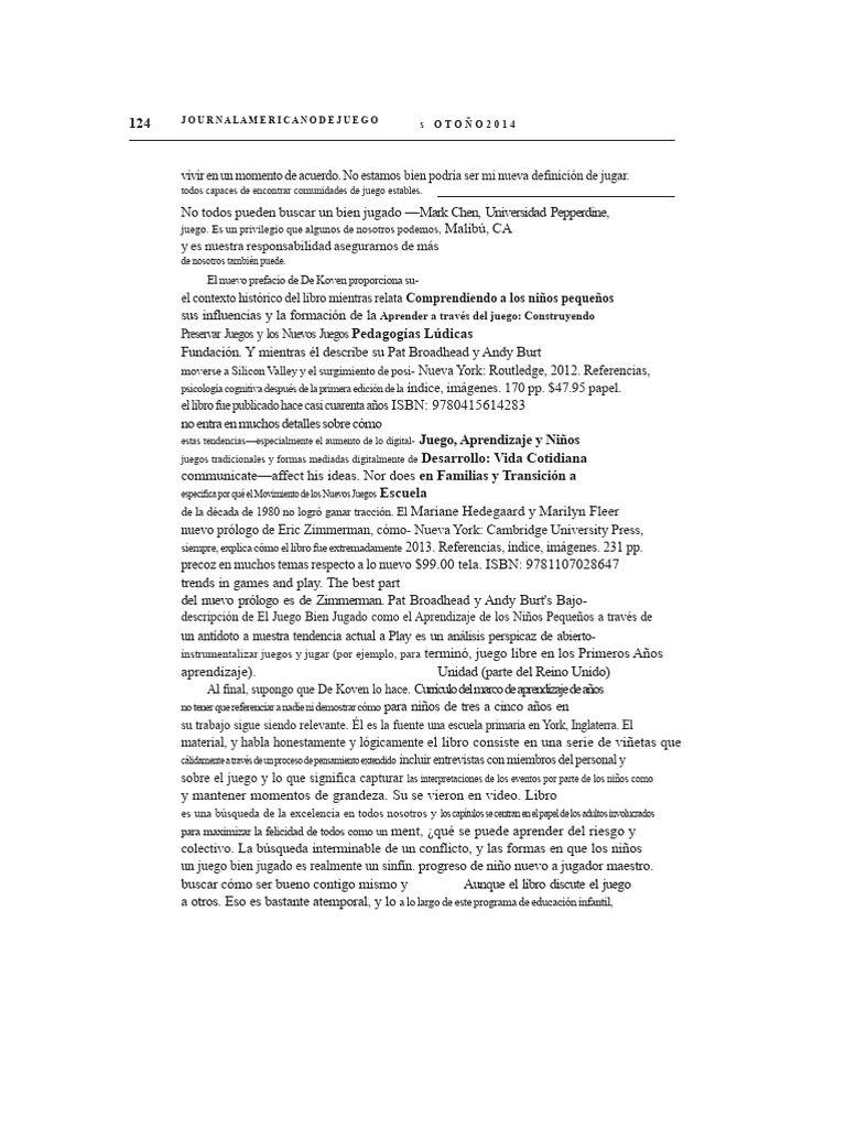 entendiendo el aprendizaje de los niños pequeños a través del juego ...