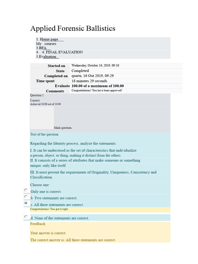 Forensic Ballistics 2 | PDF | Cartridge (Firearms) | Trigger (Firearms)