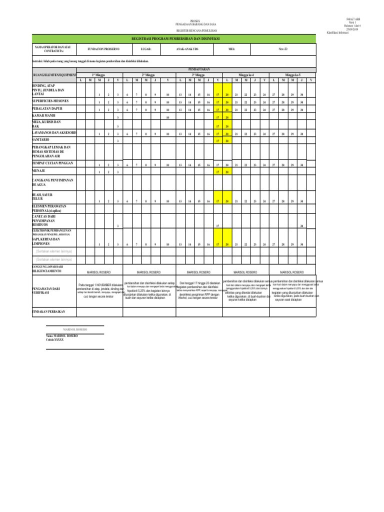 CONTOH F40.g7.abs - Format - Pendaftaran - Rencana - Penataan | PDF