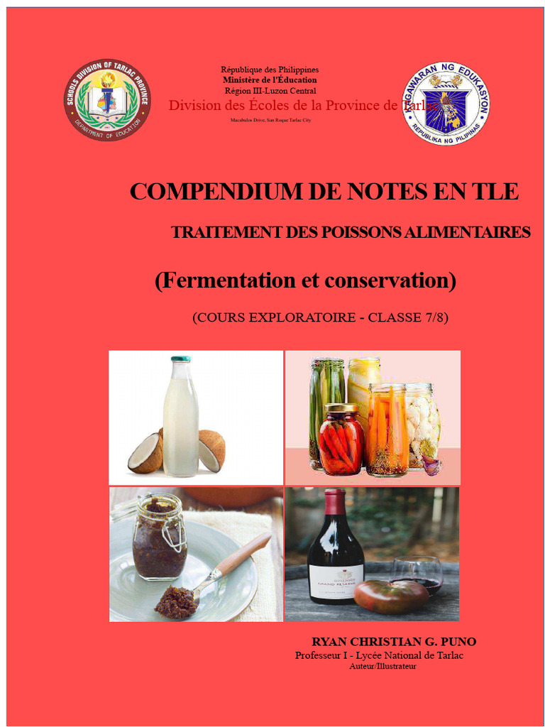 Fermentation et Conservation des Aliments | PDF | Vinaigre | Fermentation