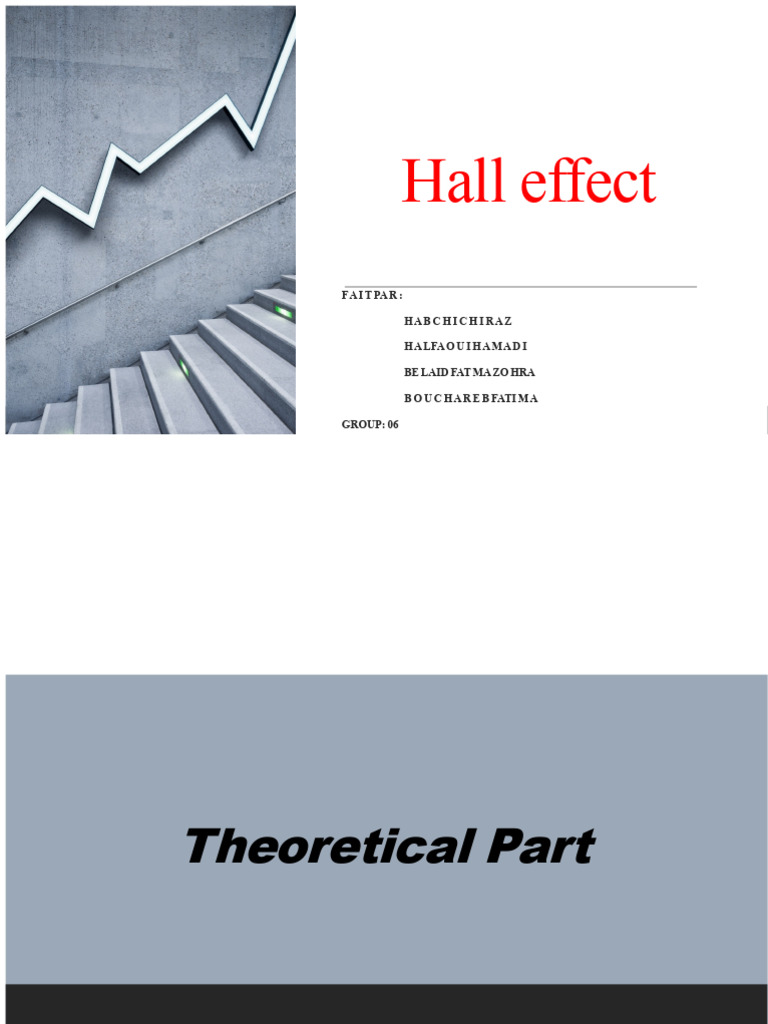 Hall Effect | PDF | Electron | Electromagnetism