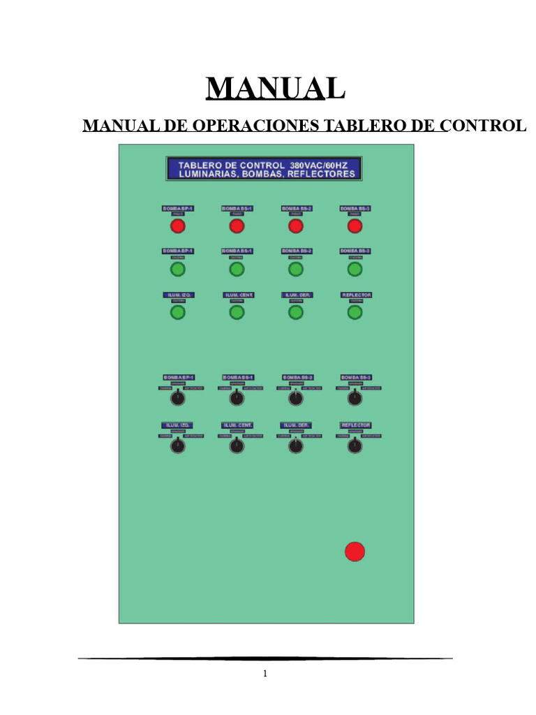 Control and Sound Panel Manual | PDF | Electrical Engineering | Electricity