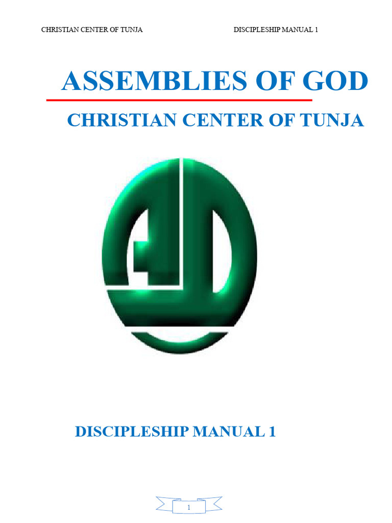 Discipleship Manual 1 | PDF | Salvation | Biblical Canon