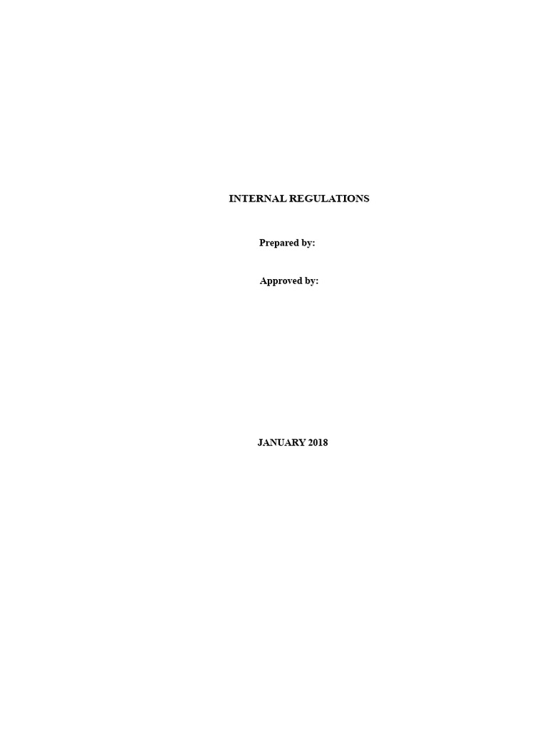 Internal Regulations IEAPGYPE | PDF | Baptism | Pentecostalism