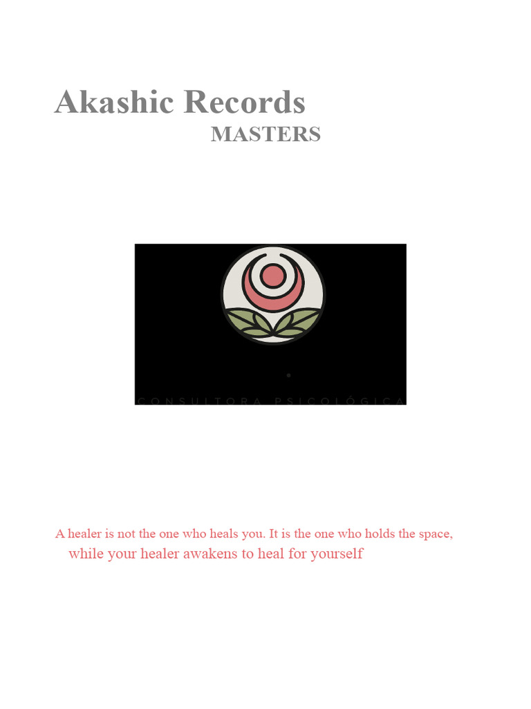 Mastering the Akashic Records Journey | PDF | Knowledge | Soul