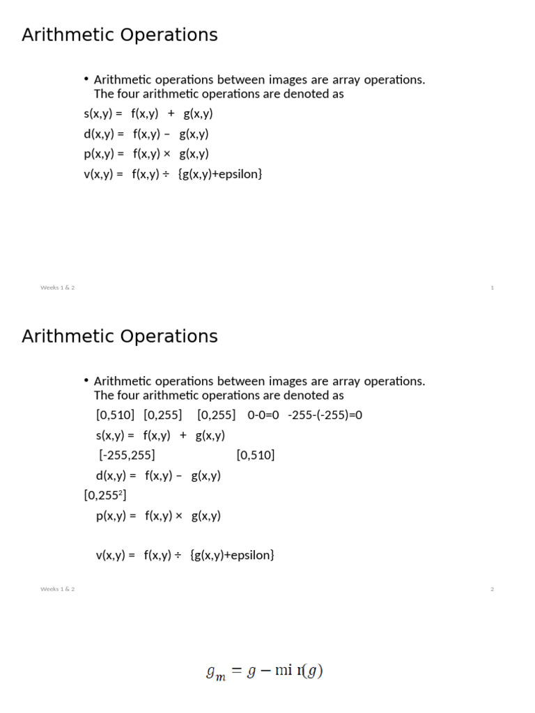 Powerpoint on basics of Image Processing-1 | PDF | Discrete Fourier ...