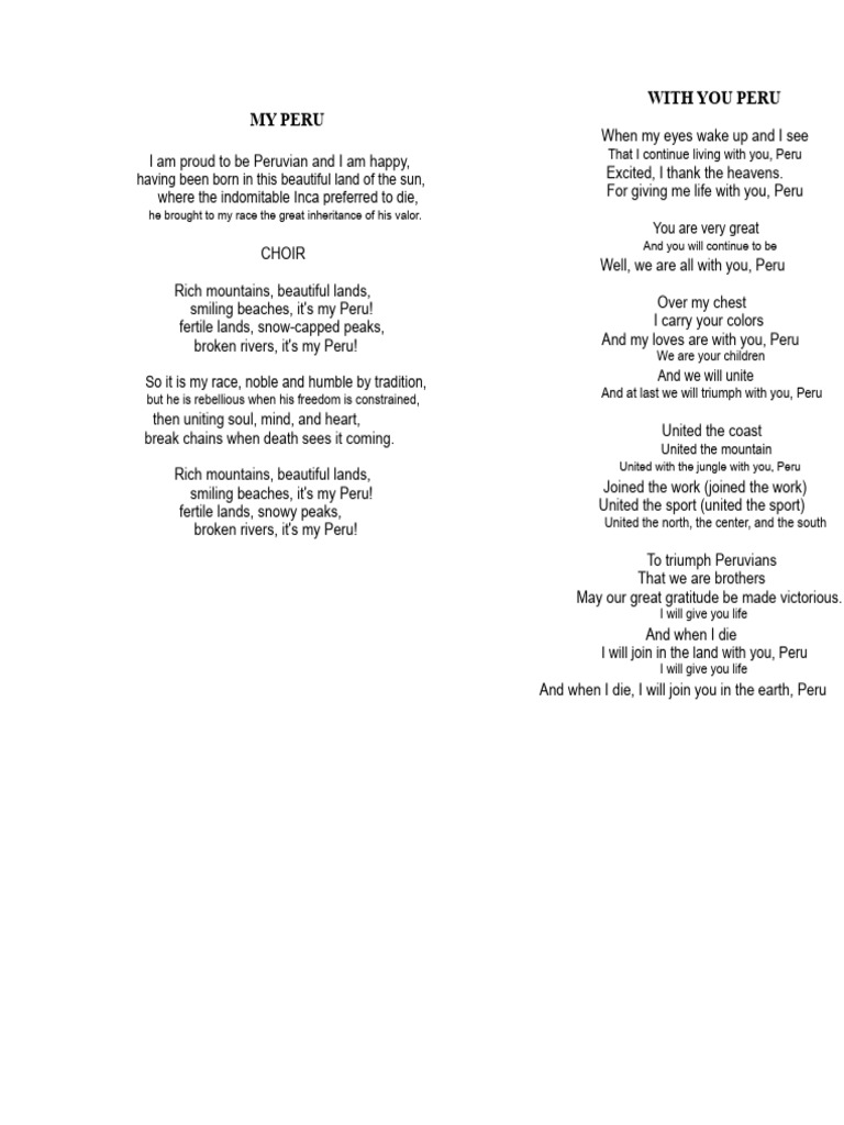 Creole Songs | PDF | Peru
