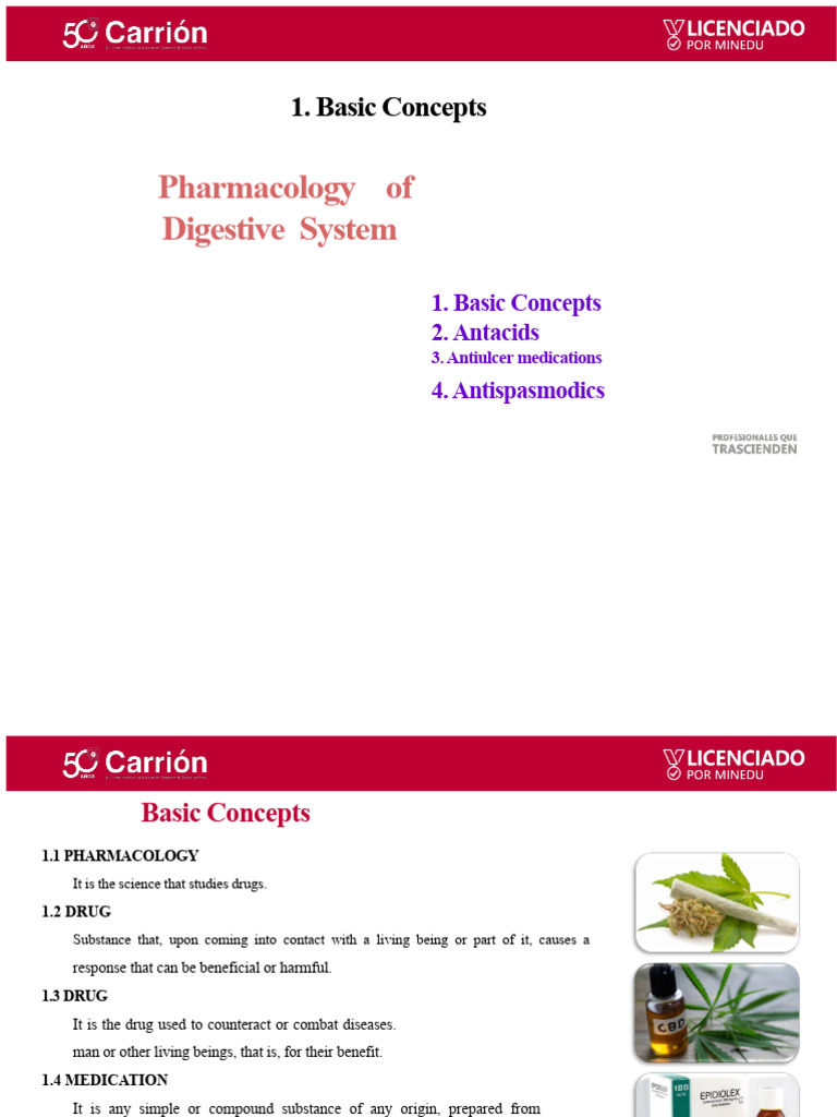 Pharmacology of The Digestive System - Antacids and Anti-Ulcer Drugs ...