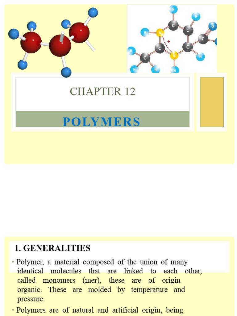 Overview of Polymers and Plastics | PDF | Polymers | Copolymer
