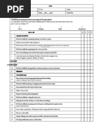 SNAP-IV ADHD Rating Scale Form | PDF