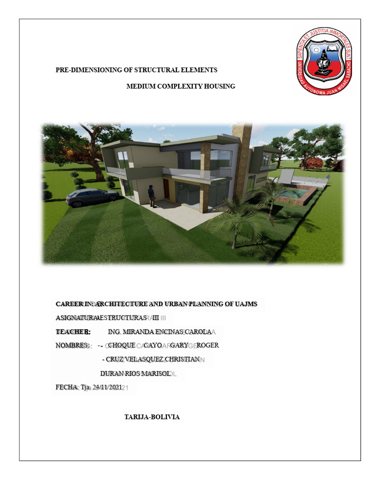 Pre-Dimensioning Structural Elements Guide | PDF | Concrete | Beam ...
