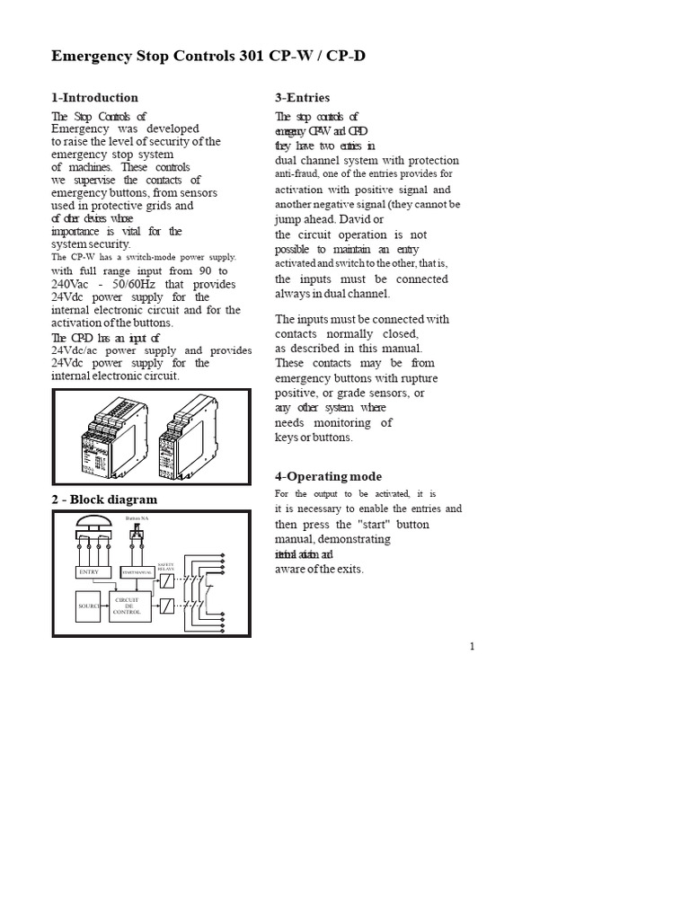 WEG-emergency-stop-command-cp-w-e-cp-d-manual-portuguese-br.pdf | PDF ...