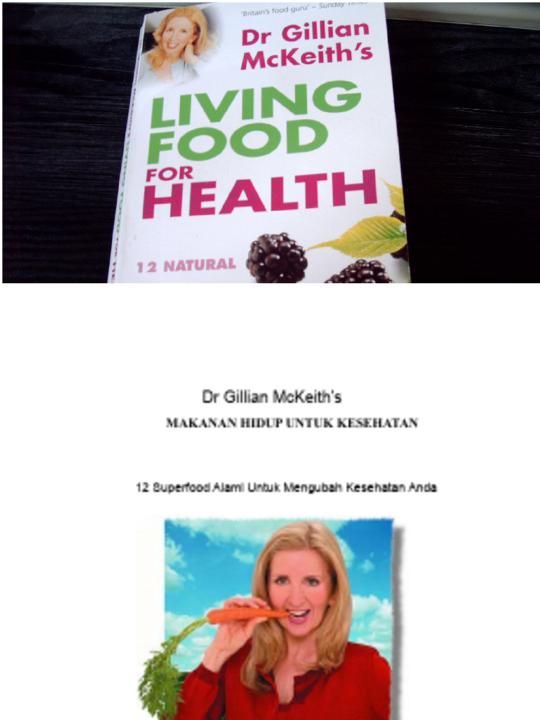 Makanan Hidup Untuk Kesehatan - Gillian McKeith | PDF