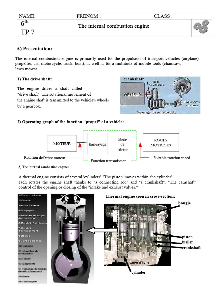 TP_7_internal_combustion_engine | PDF | Engines | Internal Combustion ...