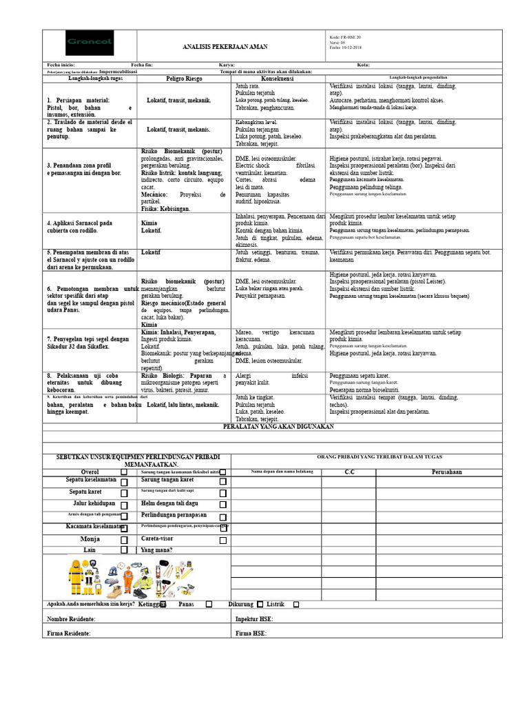 476122588 Ats Impermeabilisasi PDF | PDF
