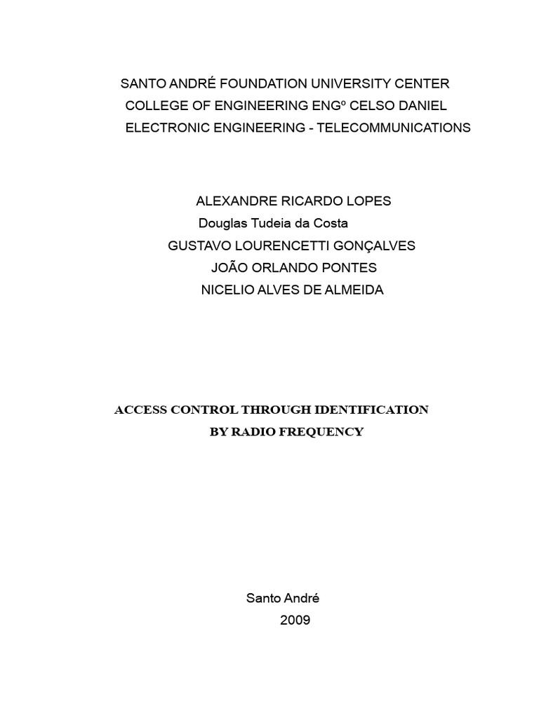 RFID - Radio Frequency Identification | PDF | Radio Frequency Identification | Usb