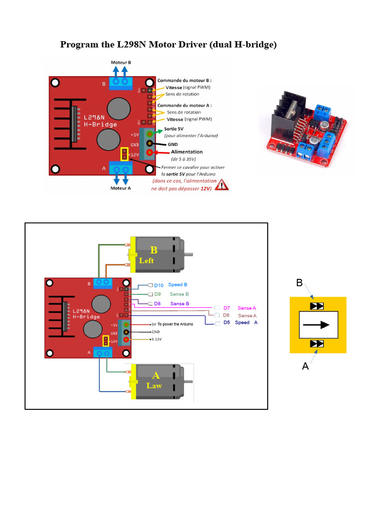 L298N Motor Driver Programming Guide | PDF | Electronic Engineering ...