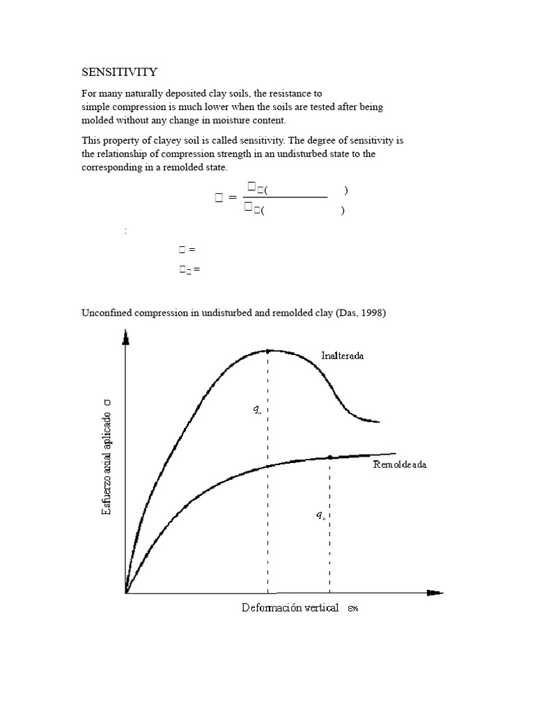 Soil sensitivity | PDF | Clay | Soil