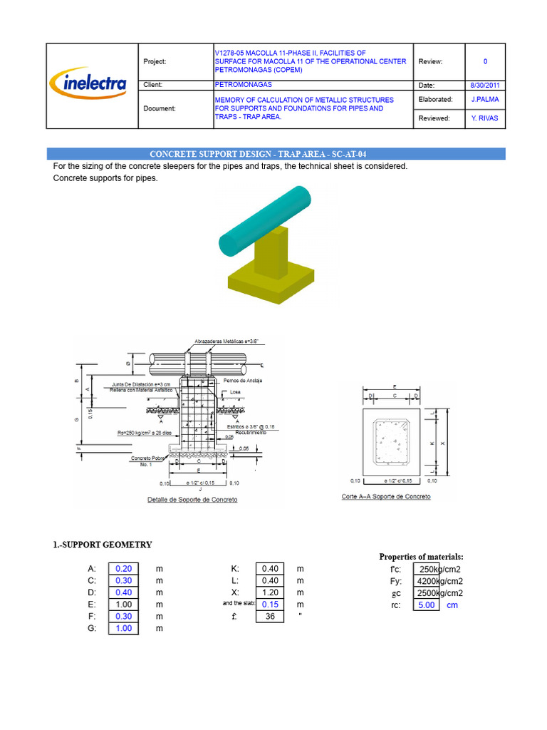 Concrete Supports For Traps | PDF | Mechanical Engineering | Classical ...